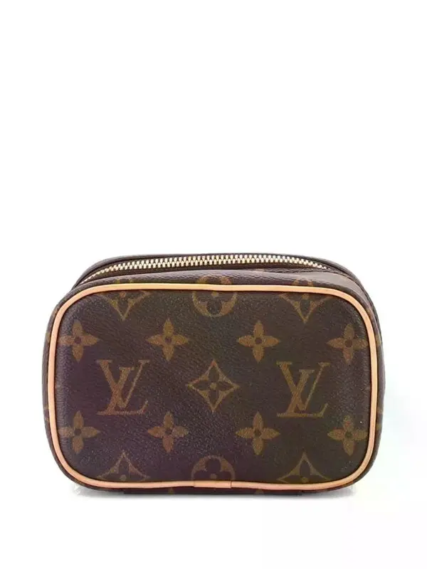 LOUIS VUITTON Vanity Case Monogram Canvas Nano Pouch