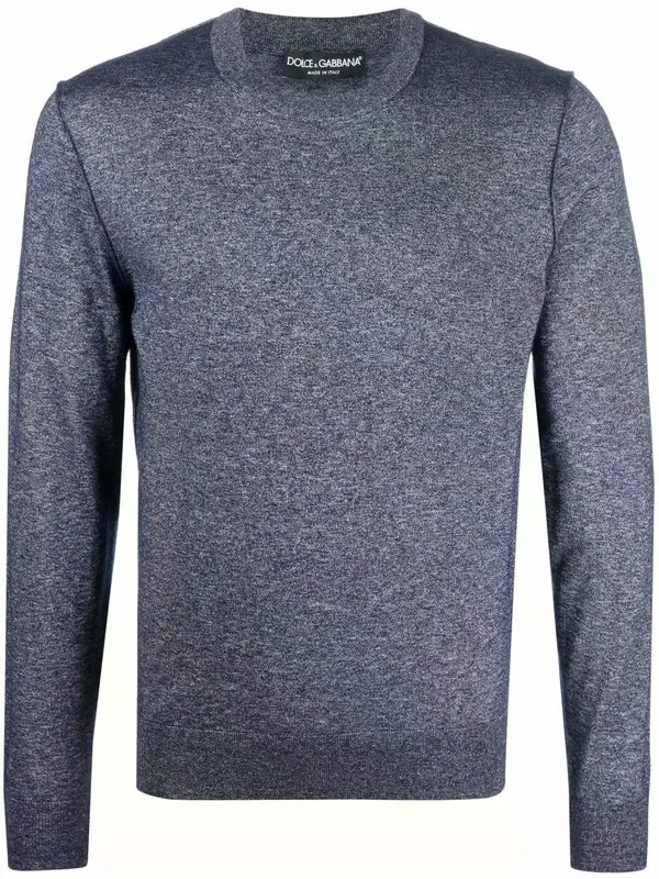 Dolce & Gabbana Silk-cashmere Blend Knitted Jumper