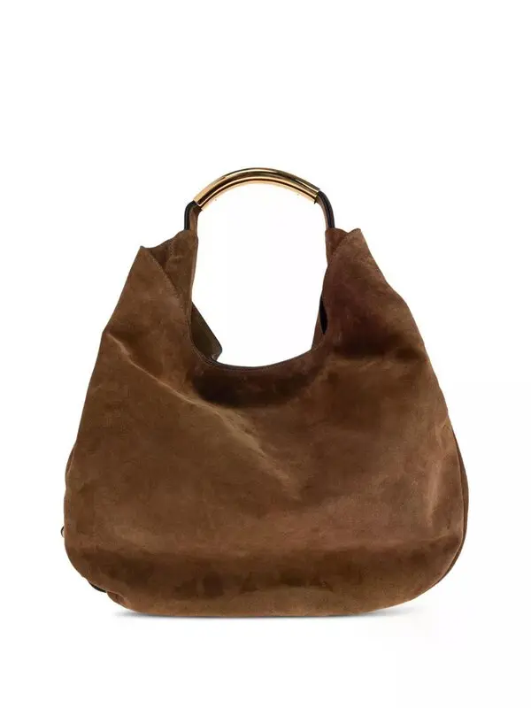Moschino Metal-handle Shoulder Bag