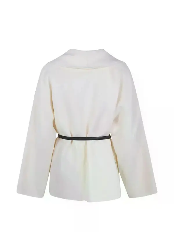 Max Mara Belted Wool Wrap Coat