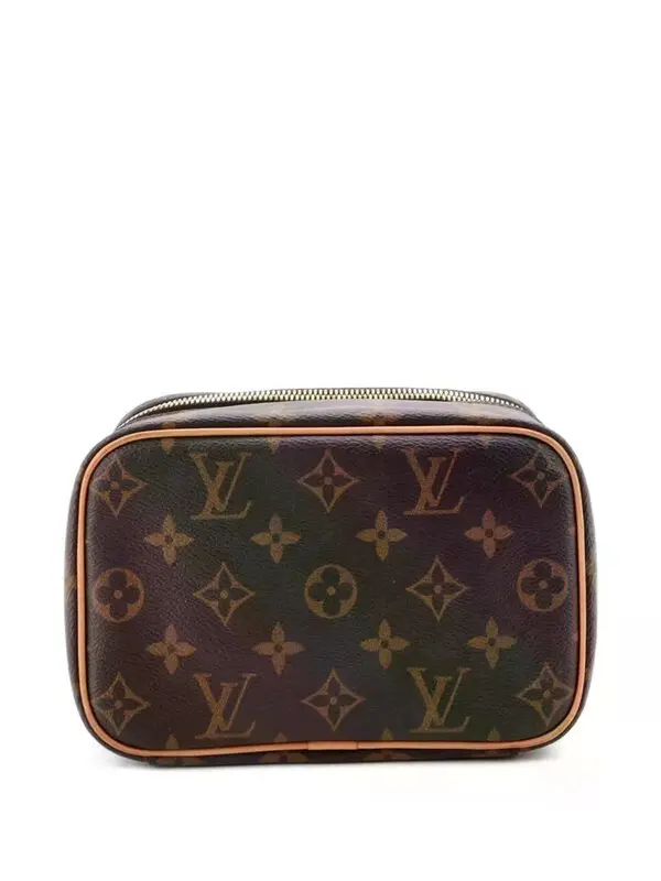 LOUIS VUITTON Vanity Case Monogram Canvas Mini Pouch