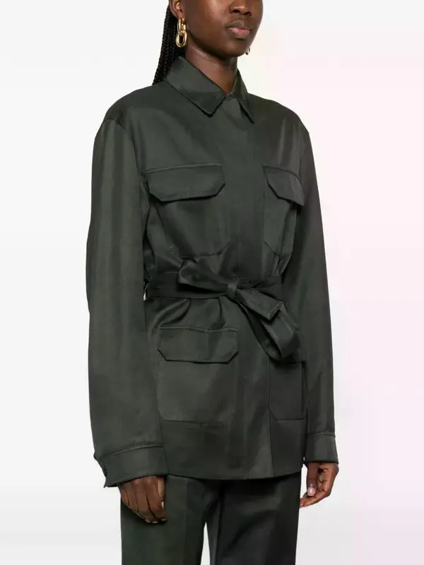 TOM FORD Belted Military Jacket