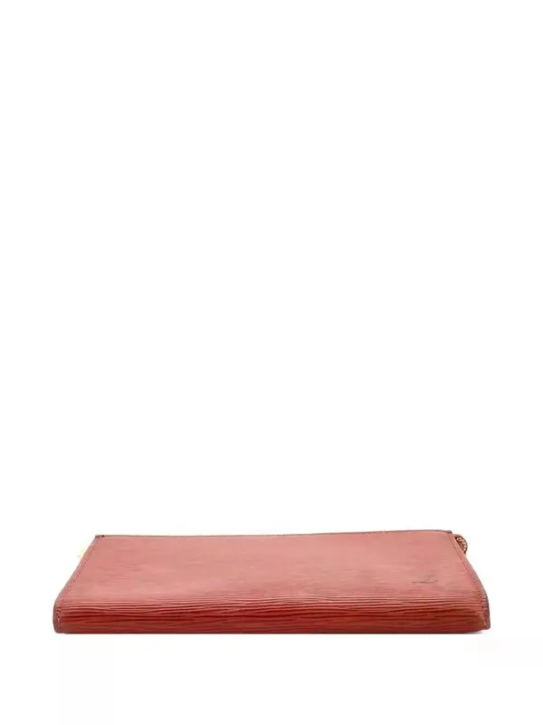 LOUIS VUITTON Pochette Accessoires Epi Leather Clutch