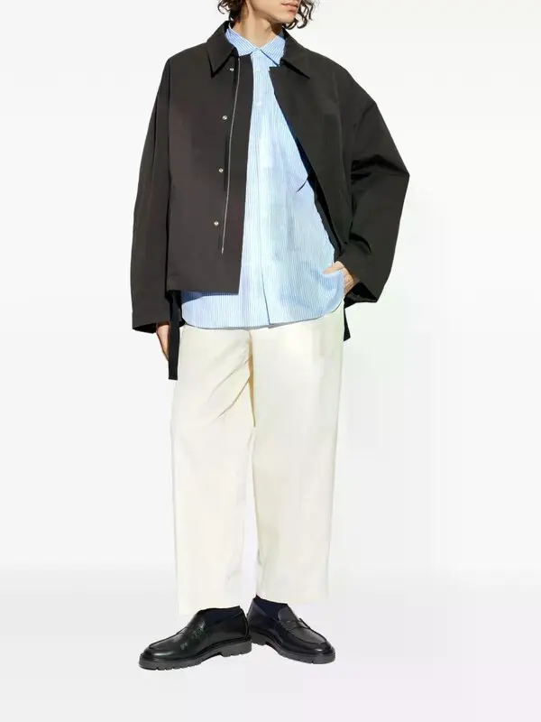 Comme Des Garçons Striped-pattern Pocket Shirt