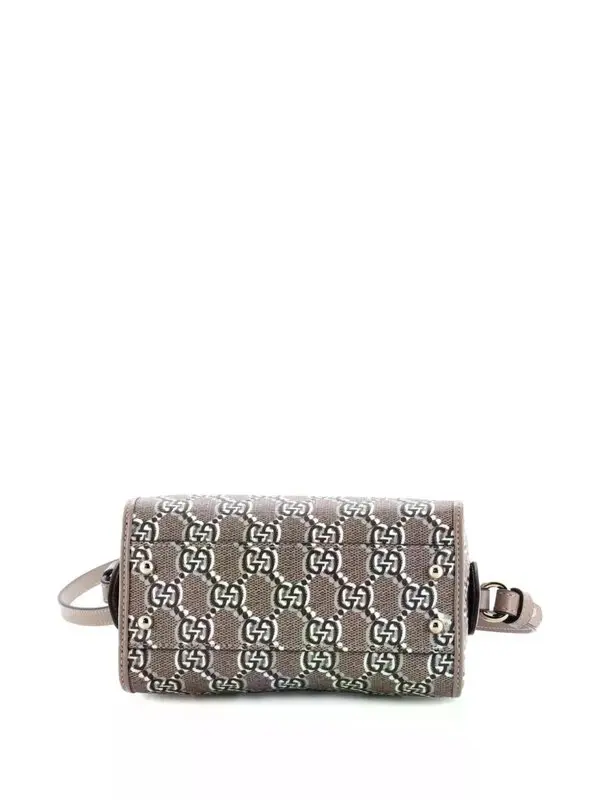 Gucci Gg Shadow Coated Canvas Mini Shoulder Bag