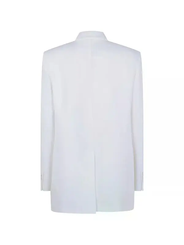 Max Mara Buttoned Blazer - White