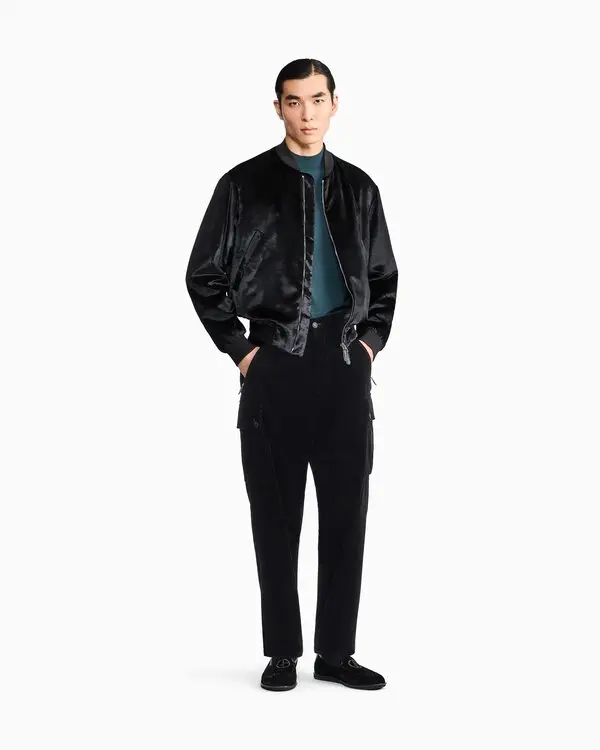 Giorgio Armani Velvet Blouson