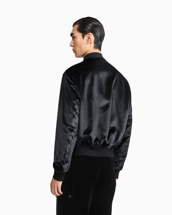 Giorgio Armani Velvet Blouson