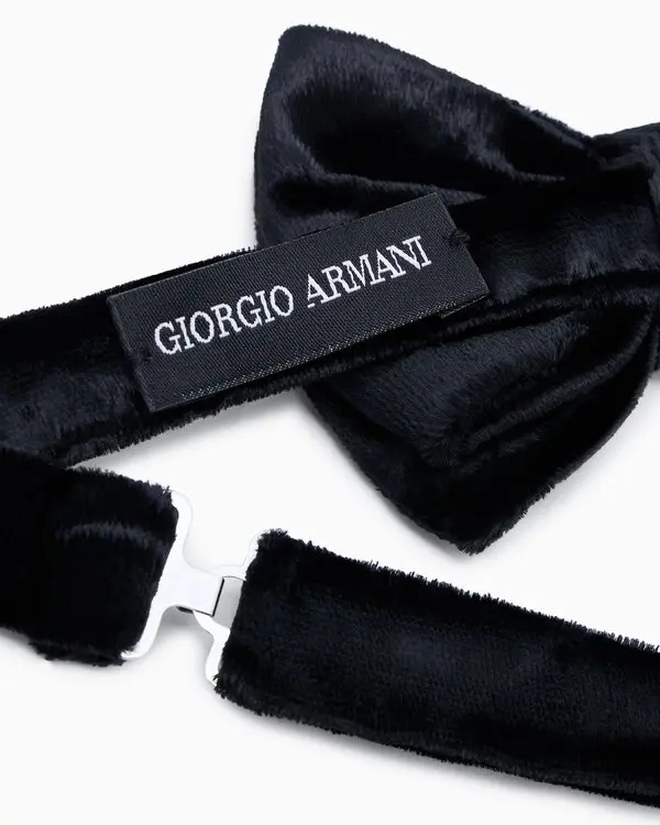 Giorgio Armani Viscose Bow Tie