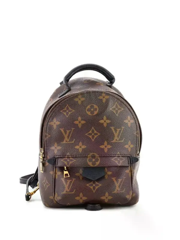 LOUIS VUITTON Palm Springs Monogram Canvas Mini Backpack