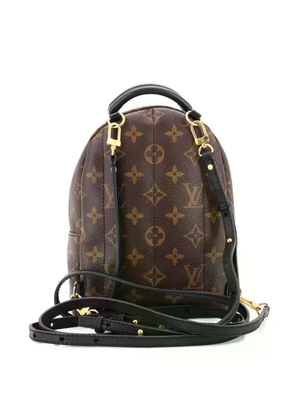LOUIS VUITTON Palm Springs Monogram Canvas Mini Backpack