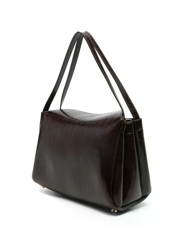 THEMOIRE Concealed-fastening Tote Bag - Brown