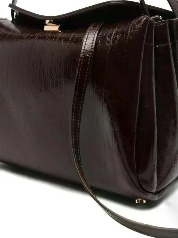 THEMOIRE Concealed-fastening Tote Bag - Brown