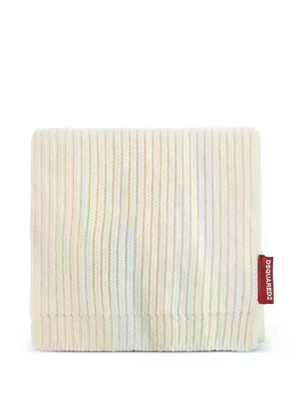 Dsquared2 Ribbed Beanie And Scarf Set
