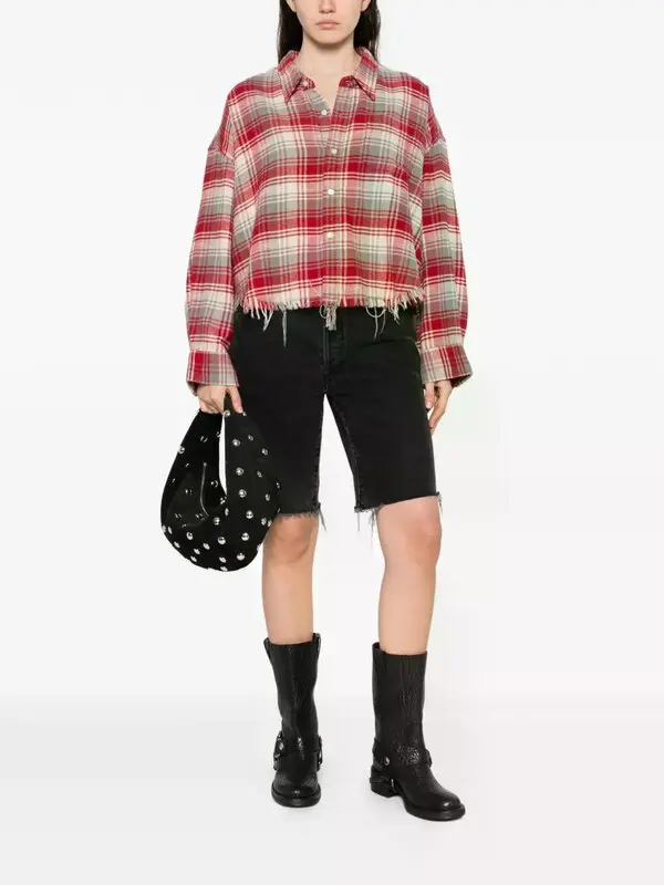 R13 Plaid Shirt - Red