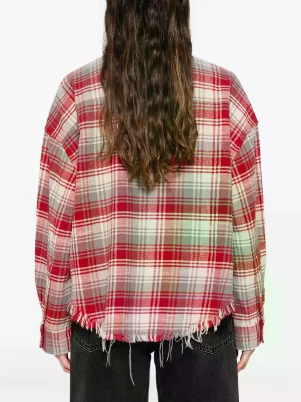 R13 Plaid Shirt - Red