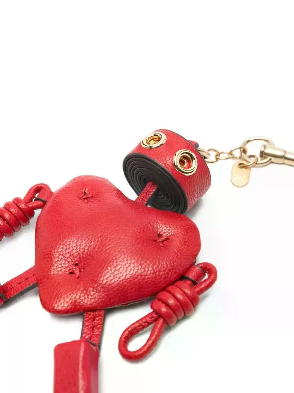 ANYA HINDMARCH Heart-shape Keyring