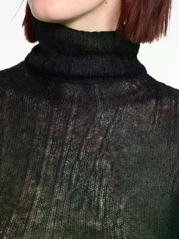 YEHUAFAN Deconstructed Asymmetric Silk Jacket