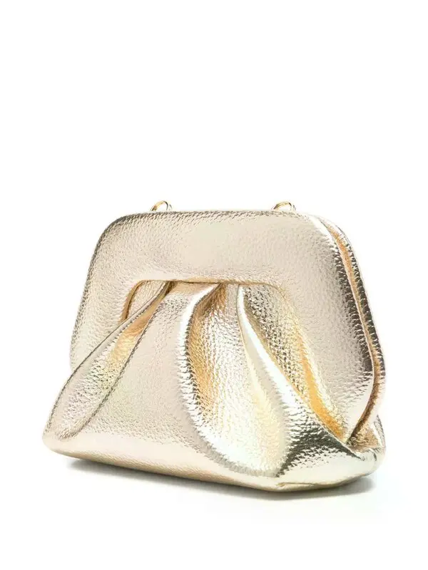 THEMOIRE Bios Gathered Clutch - Gold