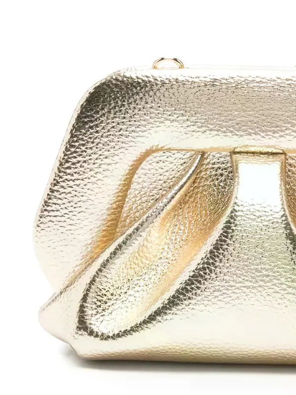 THEMOIRE Bios Gathered Clutch - Gold