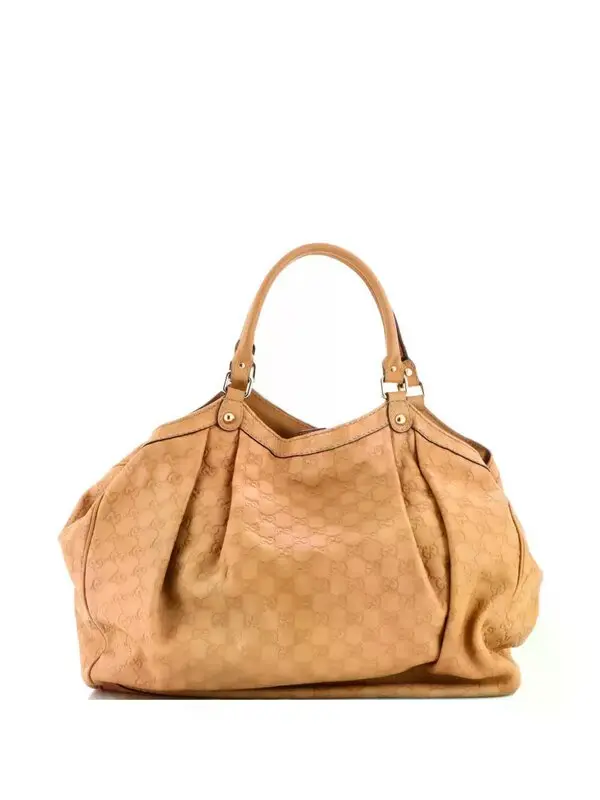 Gucci Sukey Sima Leather Large Tote Bag