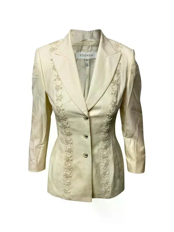 Escada Lace-detail Suit