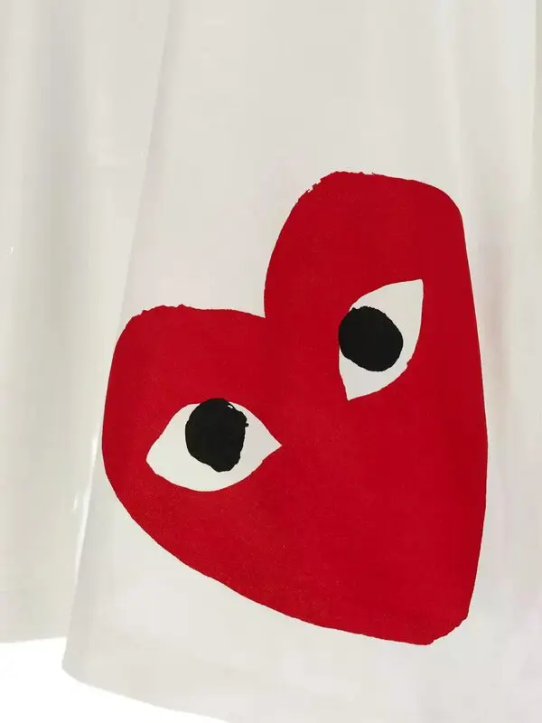 Play Comme Des Garcon Printed Short Sleeve T-shirt