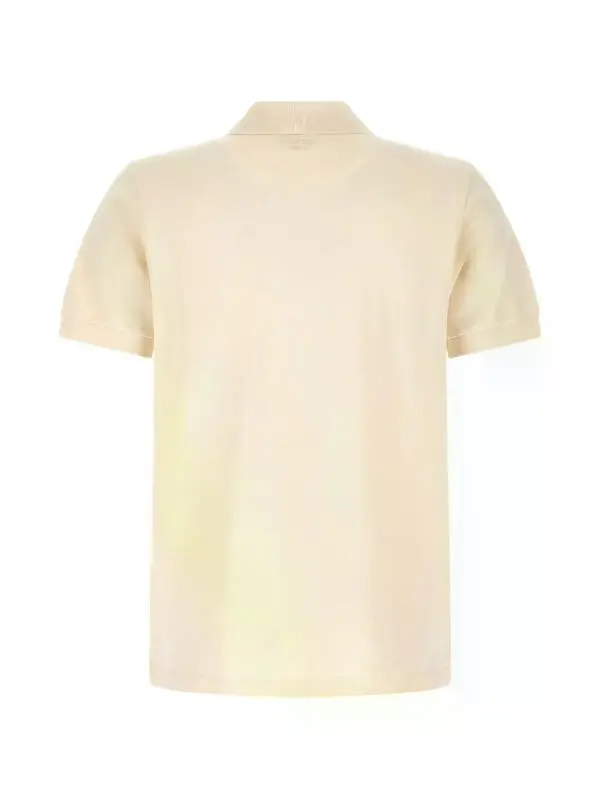 Kenzo Boke Flower Patch Logo Embroidery Polo Shirt - Neutrals