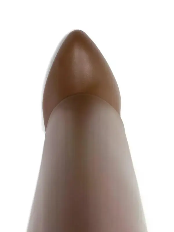 Givenchy Shark Leather Knee-high Boots - Brown