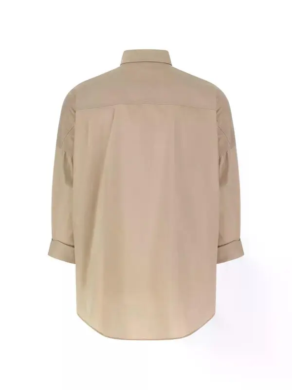 Brunello Cucinelli Cotton Button Shirt