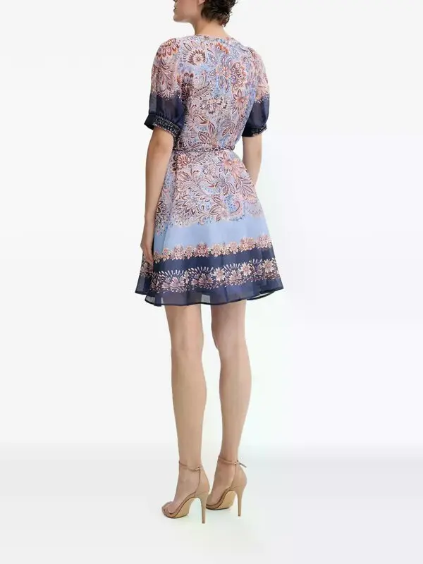 Hale Bob Aubrie Floral-print Mini Dress