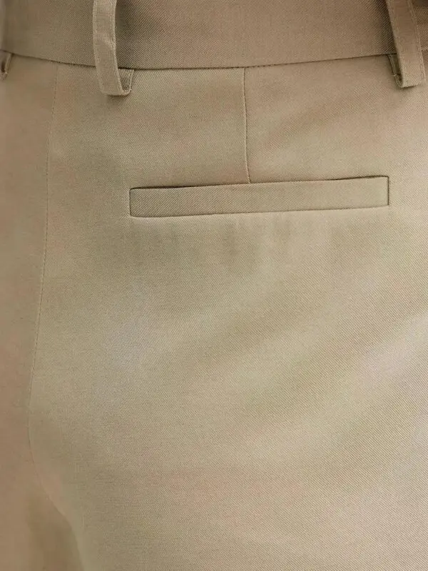 IRO PARIS Solenna Pleated Shorts - Neutrals