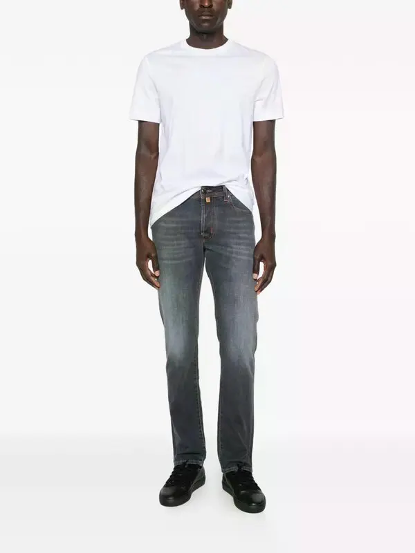 Jacob Cohen Slim-fit Five-pocket Jeans - Grey