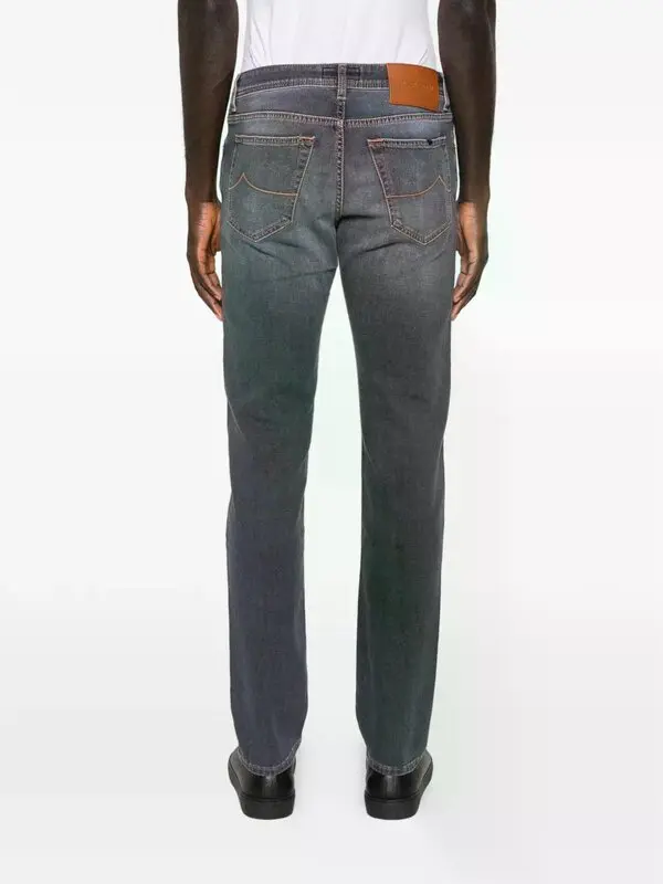 Jacob Cohen Slim-fit Five-pocket Jeans - Grey