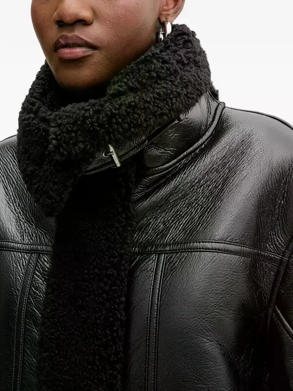 Iceberg Faux-fur Collared Coat