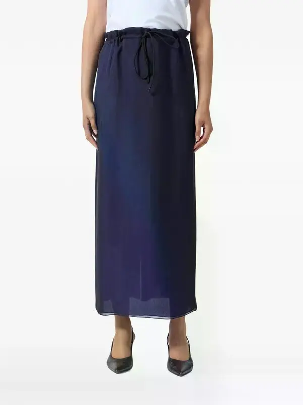 KALLMEYER Regina Midi Skirt - Blue