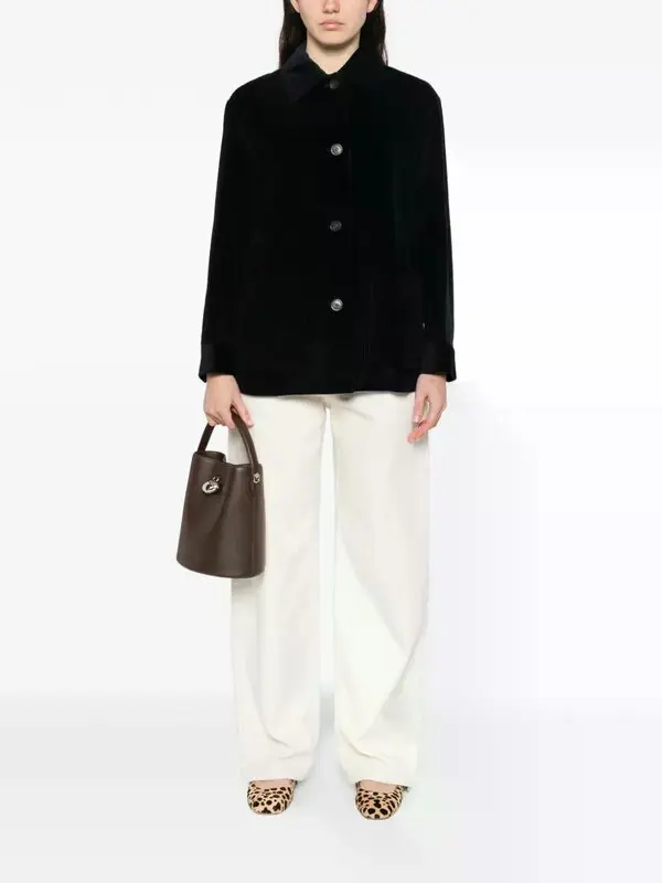 Max Mara Buttoned Corduroy Shirt