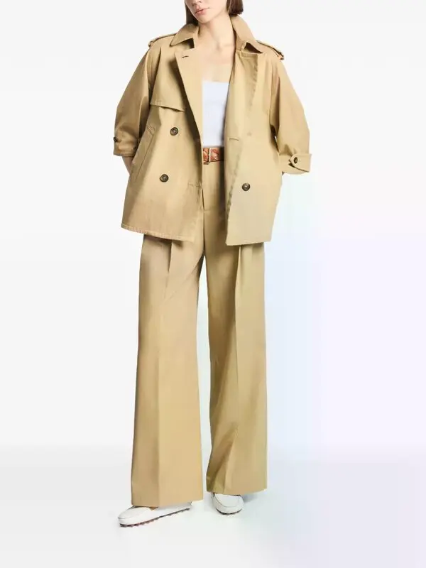 FAY Double-breasted Trench Jacket