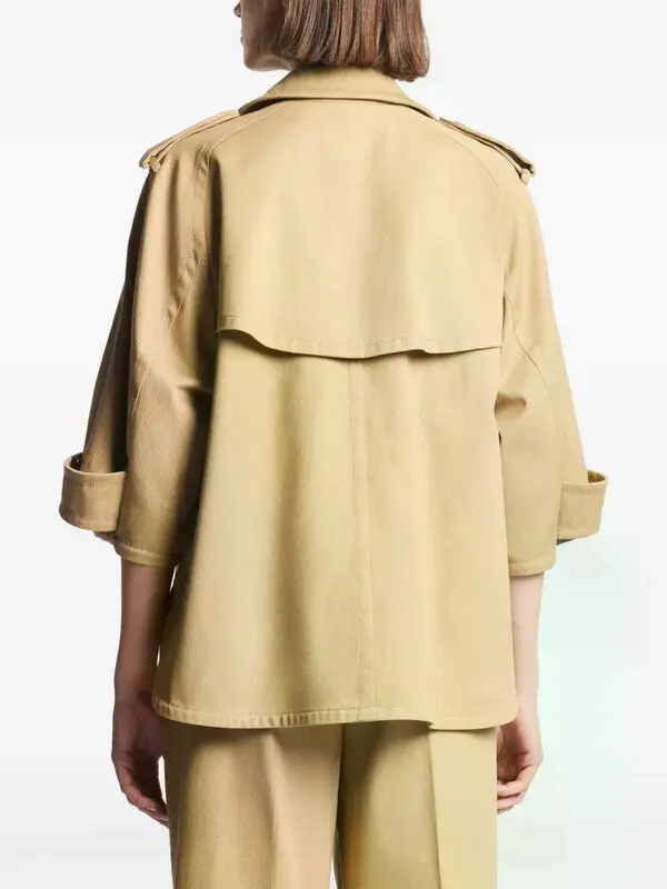 FAY Double-breasted Trench Jacket