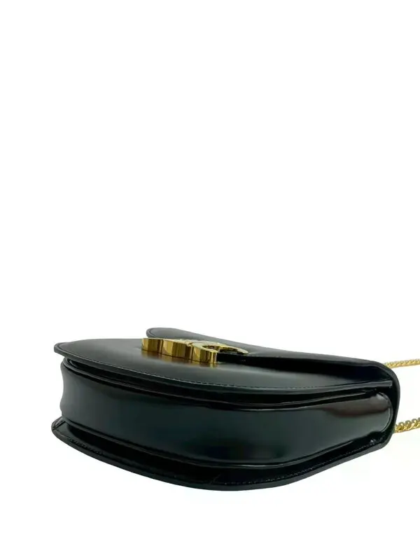 Celine 2022 Teen Triomphe Besace Clea Chain Crossbody Bag