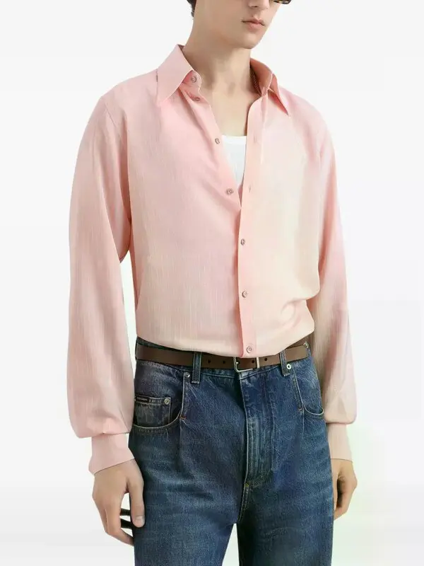 Dolce & Gabbana Buttoned Silk Shirt
