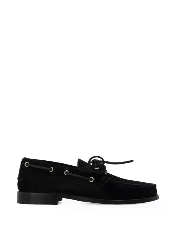 AeydĒ Harris Boat Shoes - Black