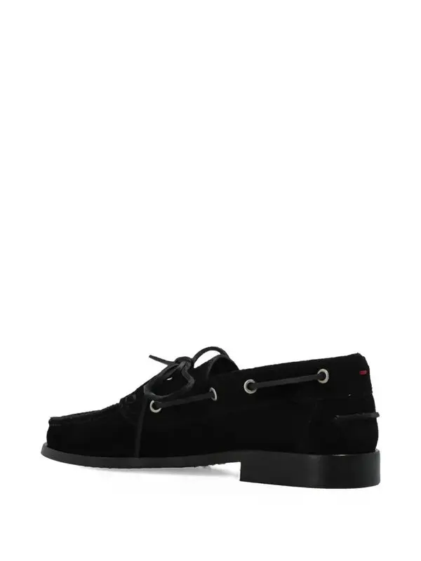 AeydĒ Harris Boat Shoes - Black