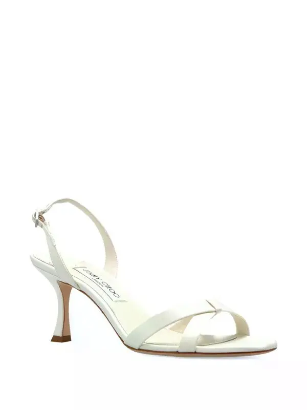 JIMMY CHOO Elsy Sandals - White