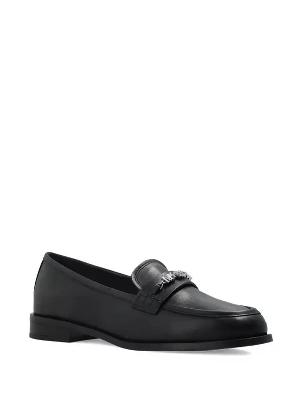 Michael Kors Dina Chain Calf Leather Pumps - Black
