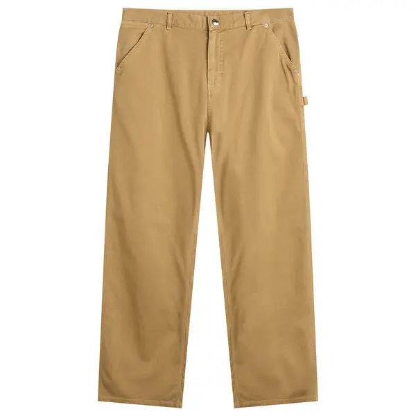 Moncler Gabardine Cotton Cargo Trousers - Brown