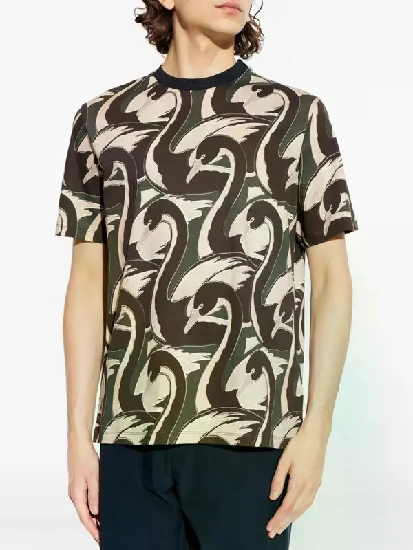 Paul Smith Swan-print T-shirt