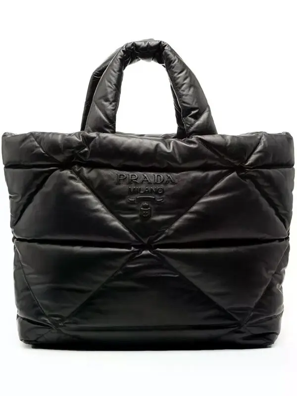 Prada 2013-2025 Large Quilted Nappa Padded Tote Bag