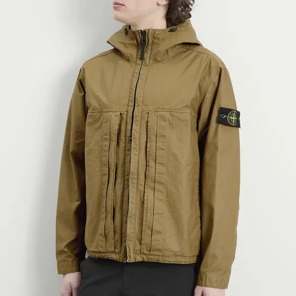 Stone Island Double Coated Cotton Ripstop Short Parka Jacket