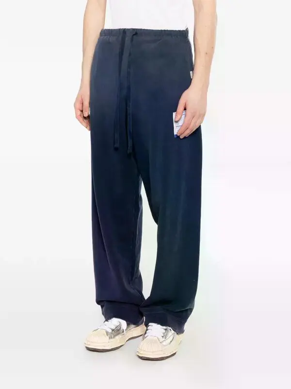 Mihara Yasuhiro Sun Faded Like Track Pants - Blue